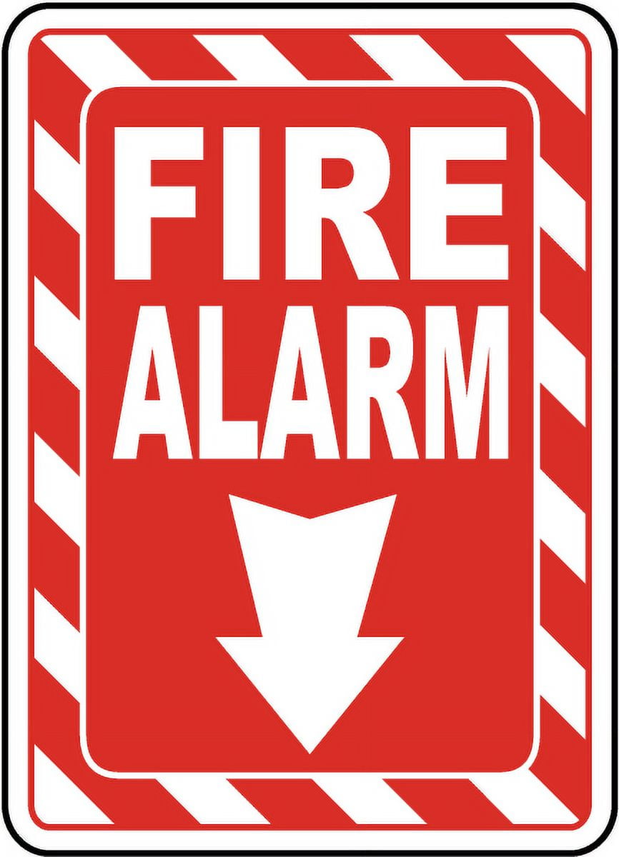 Vinyl Stickers - Fire Alarm Sign 1 - Safety and Warning Warehouse Signs ...