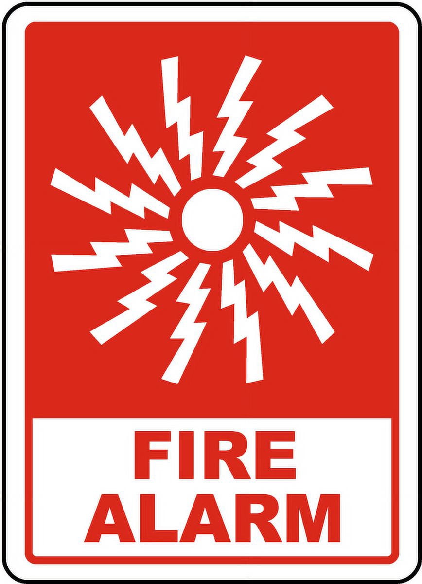 Vinyl Stickers - Fire Alarm Sign 2 - Safety and Warning Warehouse Signs ...