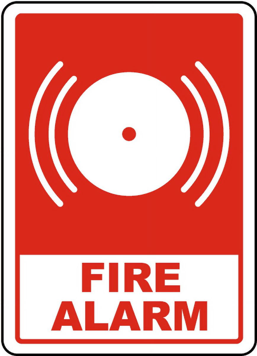 Vinyl Stickers - Fire Alarm Sign 3 - Safety and Warning Warehouse Signs ...