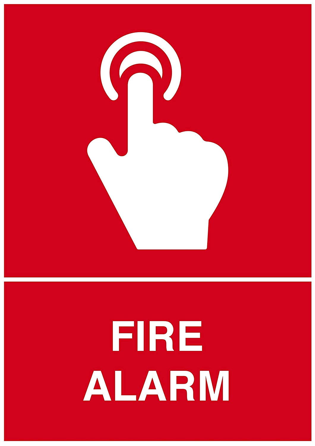 Vinyl Stickers - Fire Alarm Sign M7 - Safety and Warning Warehouse ...