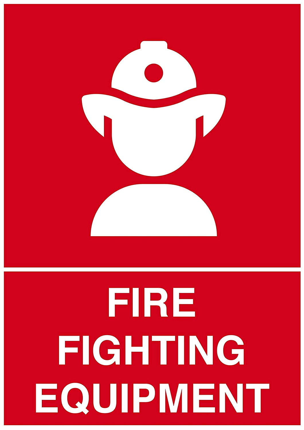 Vinyl Stickers - Fire Fighting Equipment Sign - Safety and Warning ...