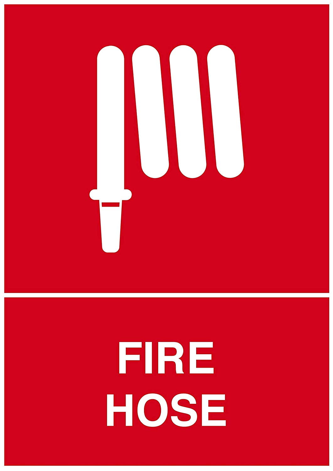 Vinyl Stickers - Fire Hose Sign - Safety and Warning Warehouse Signs ...