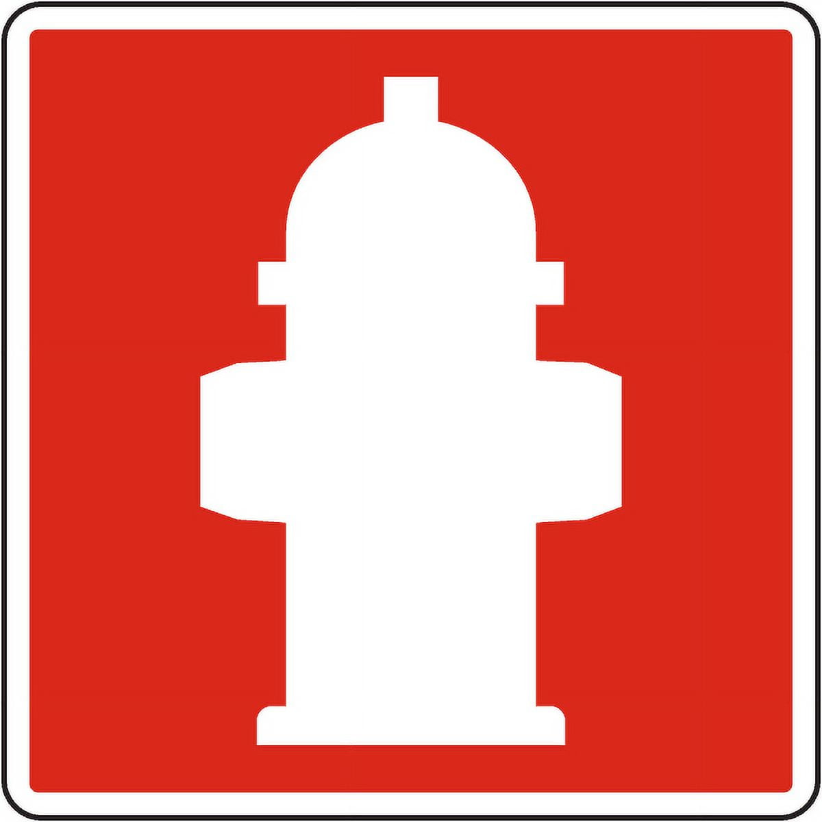 Vinyl Stickers - Fire Hydrant Sign - Safety and Warning Warehouse Signs ...