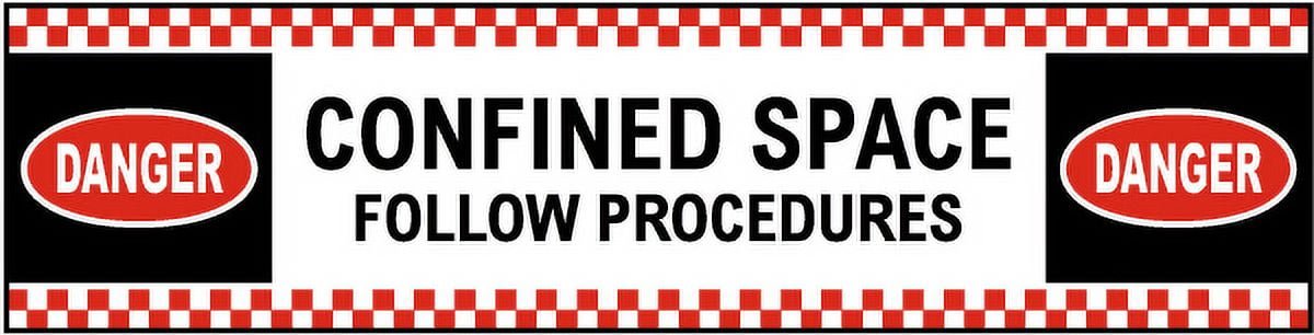 Vinyl Stickers - Follow Procedures Floor Sign - Safety and Warning ...