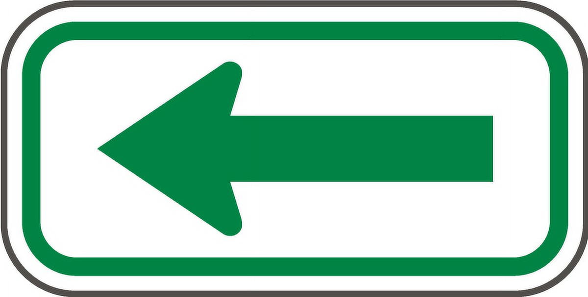 Vinyl Stickers - Green Arrow Sign R1 - Safety and Warning Warehouse ...