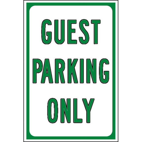 Vinyl Stickers - Dumpster Rules No Parking Sign - Safety and Warning Warehouse Signs Stickers ...