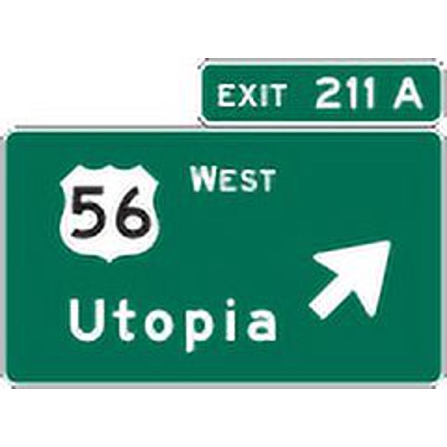 Vinyl Stickers - Interchange exit Direction - Safety and Warning ...