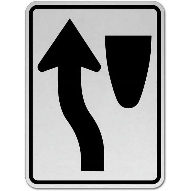 Vinyl Stickers - Keep Left Sign B3 - Safety and Warning Warehouse Signs ...