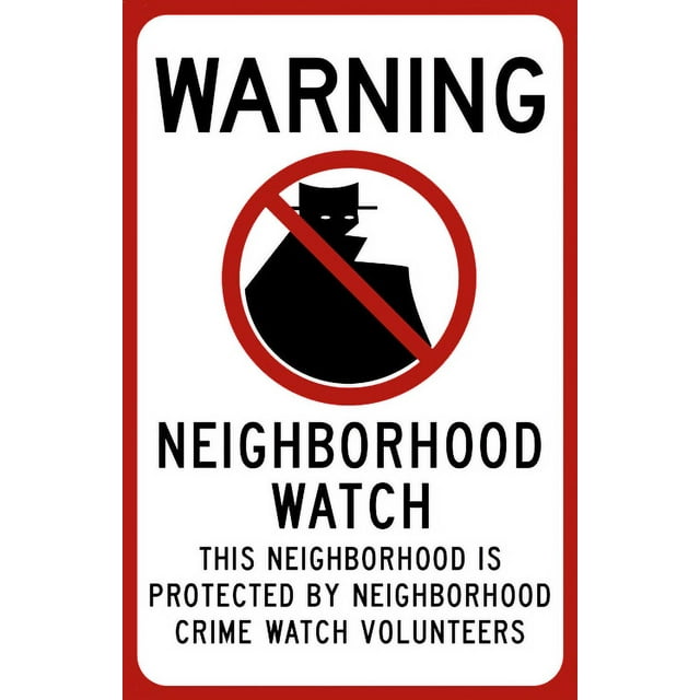 Vinyl Stickers - Neighborhood Watch Sign - Safety and Warning Warehouse ...