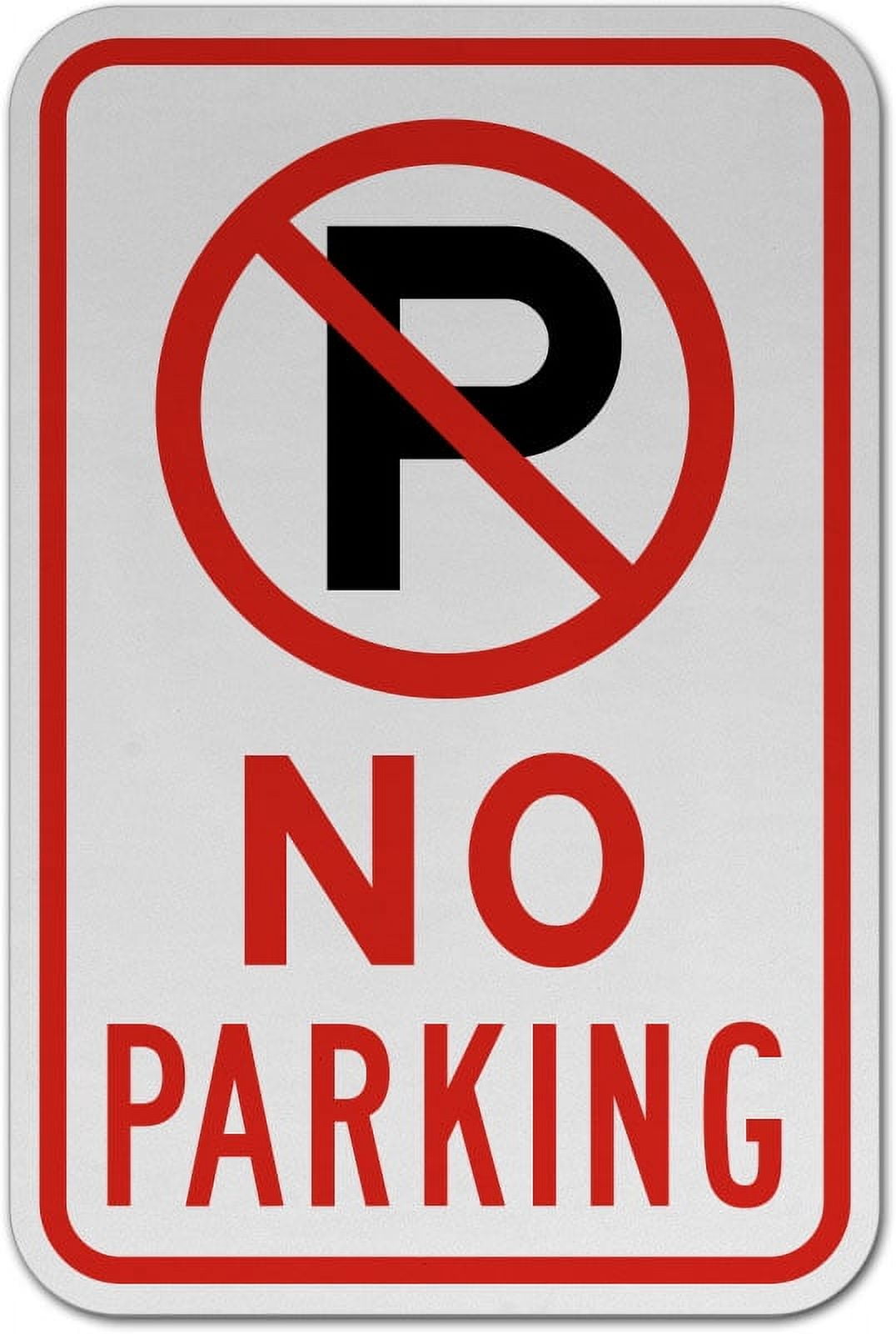Vinyl Stickers - No Parking Sign C5 - Safety and Warning Warehouse ...