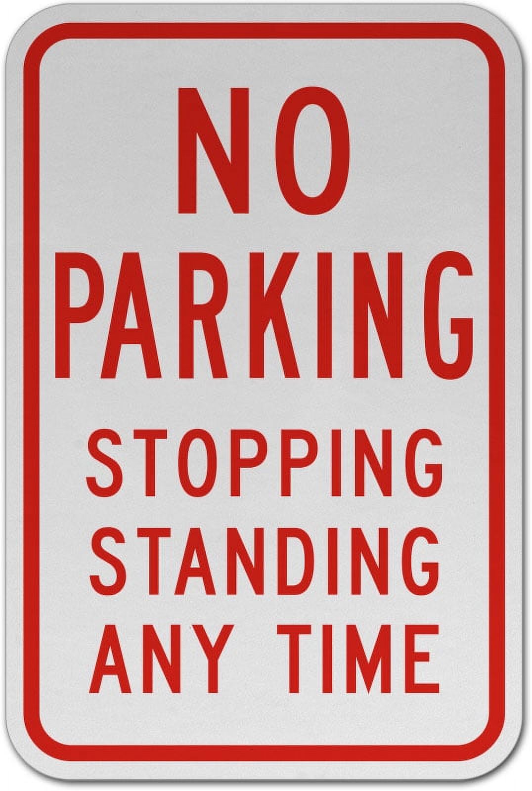 Vinyl Stickers - No Parking Stopping Standing Sign C9 - Safety and ...