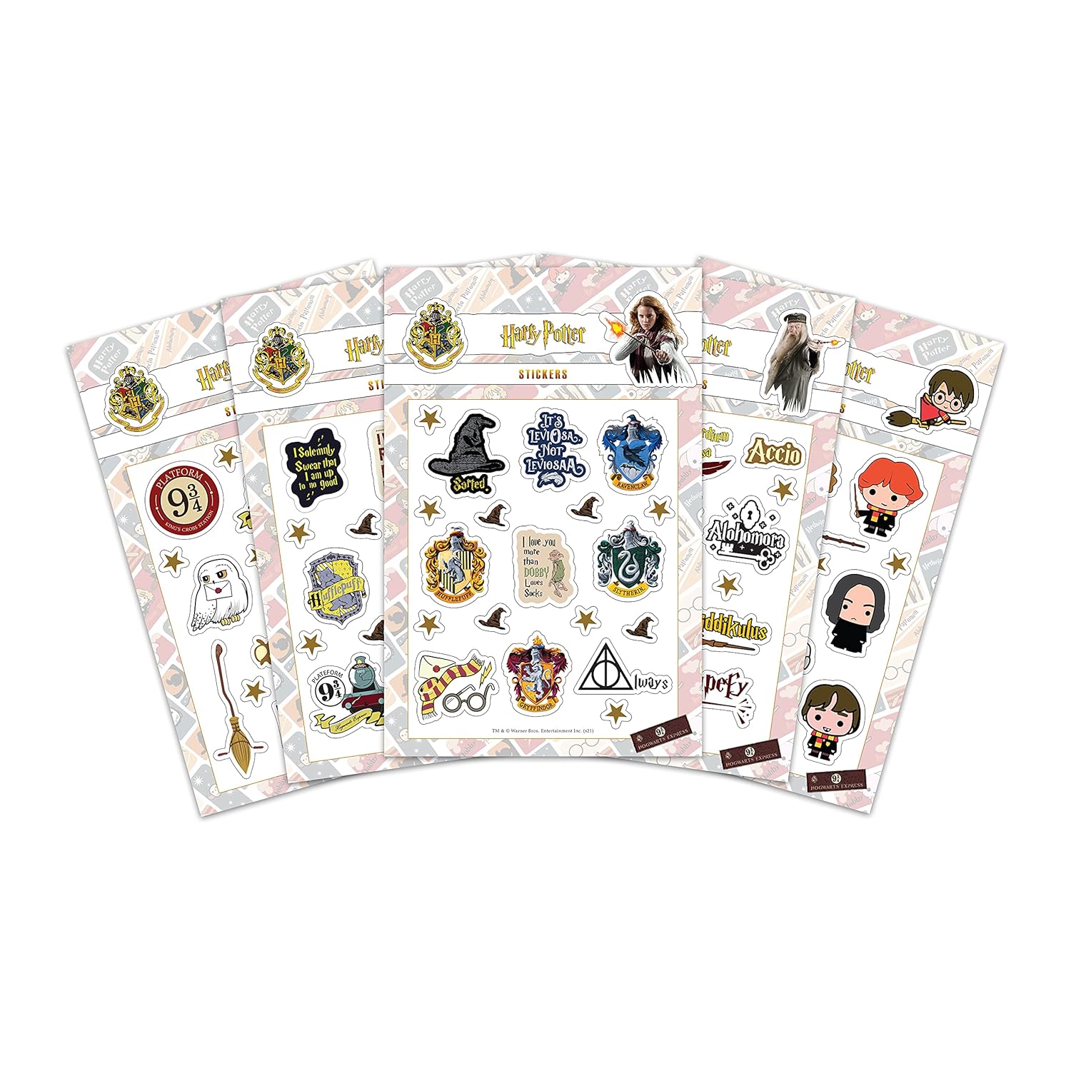Vinyl Stickers (Pack of 5 Sheets) - for Laptop, Mobile Phone ...