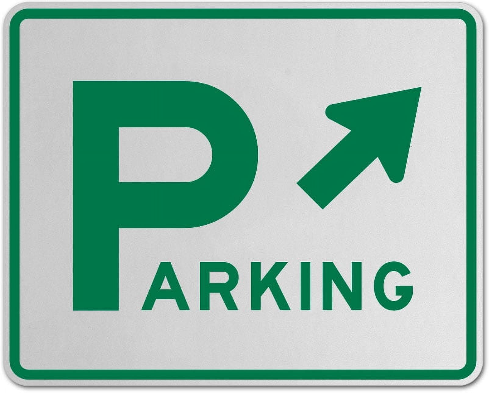 Vinyl Stickers - Parking Area Sign (Diagonal Arrow) - Safety and ...