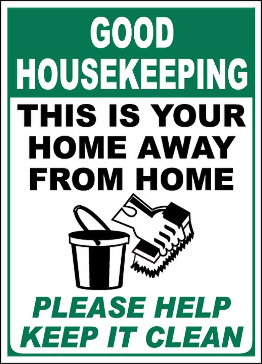 Vinyl Stickers - Please Help Keep It Clean Sign - Safety and Warning ...