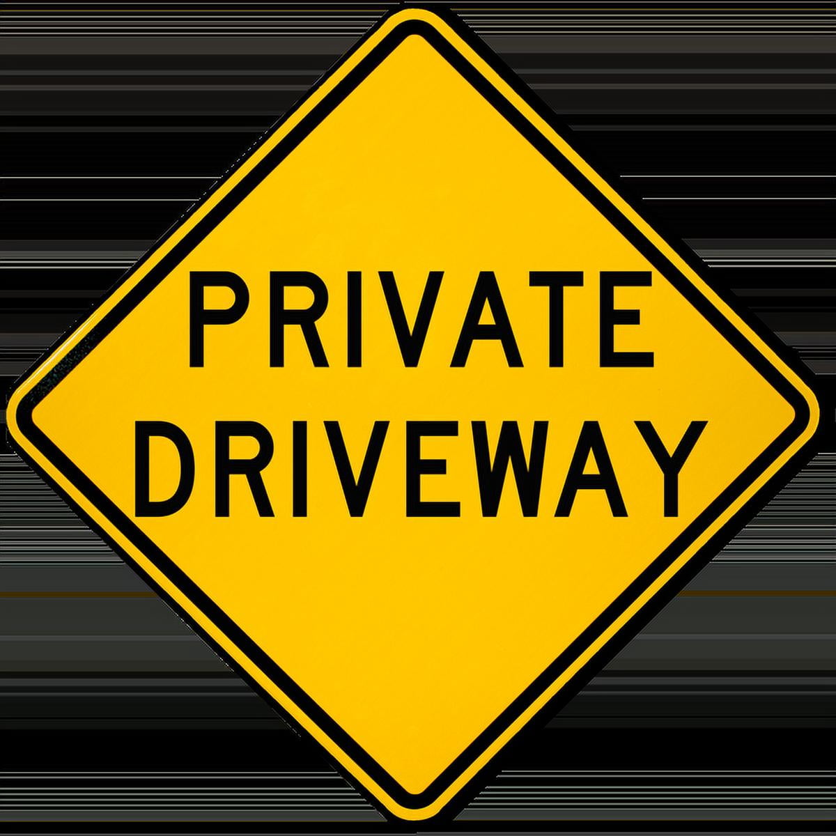 Vinyl Stickers - Private Driveway Sign X1 - Safety and Warning ...