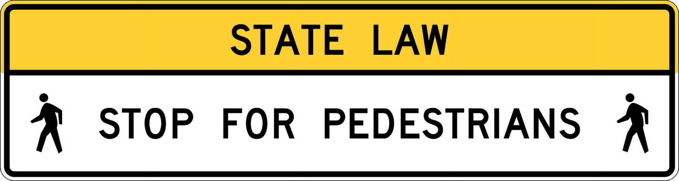 Vinyl Stickers - R1-9a: Overhead Ped Crossing - Safety and Warning ...