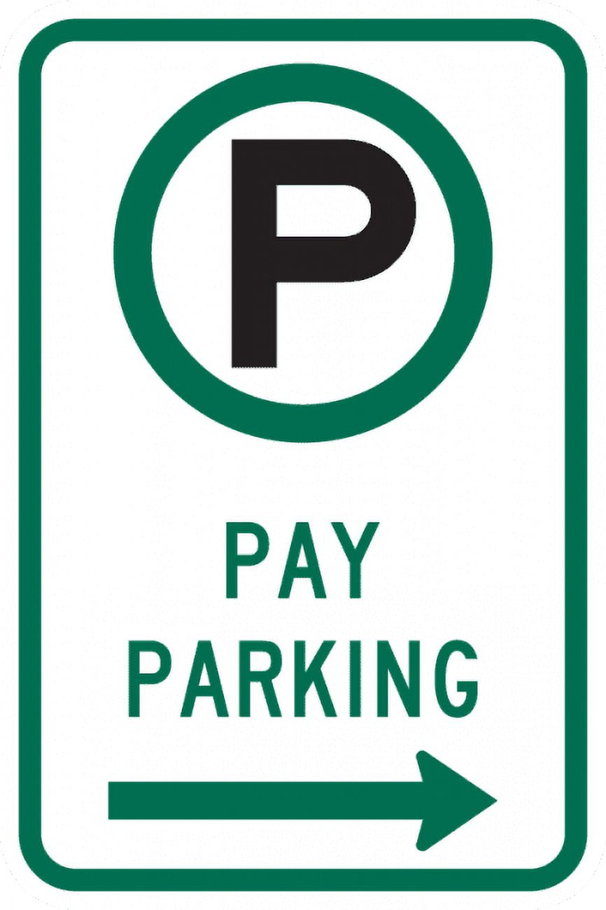 Vinyl Stickers - R7-22-Pay Parking Sign - Safety and Warning Warehouse ...
