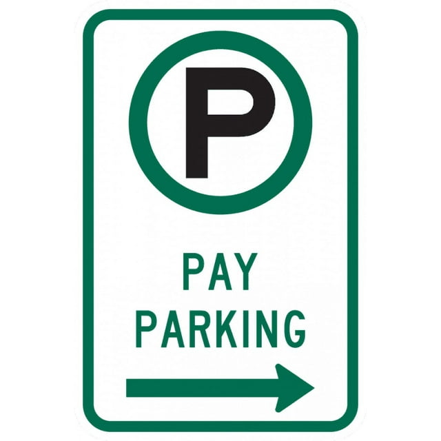 Vinyl Stickers - R7-22-Pay Parking Sign - Safety and Warning Warehouse ...