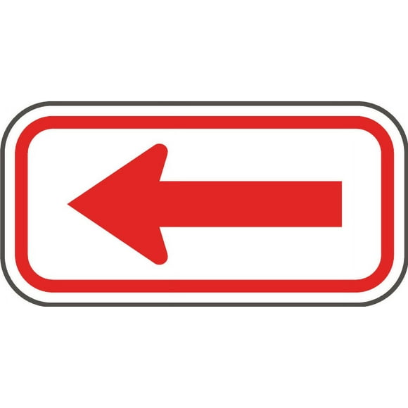 Red Arrow Sticker