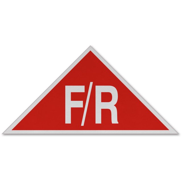 Vinyl Stickers - Red/White NJ Floor/Roof Truss Sign - Safety and ...