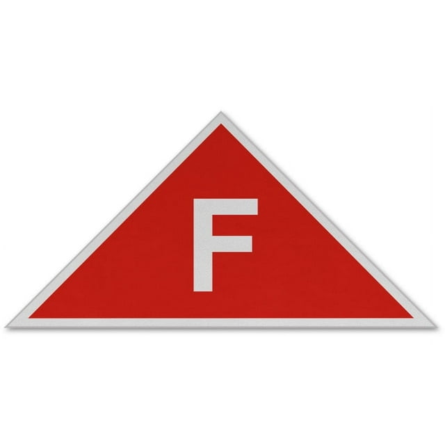 Vinyl Stickers - Red/White NJ Floor Truss Sign - Safety and Warning ...