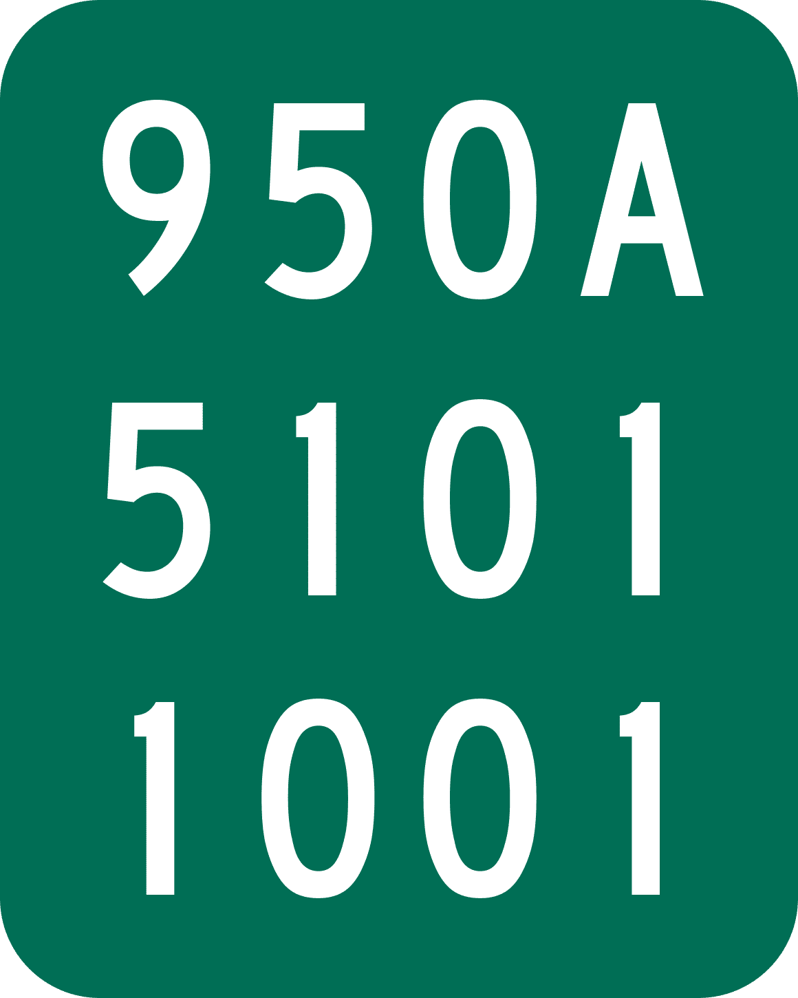Vinyl Stickers - Reference Route Marker, New York - Safety and Warning ...