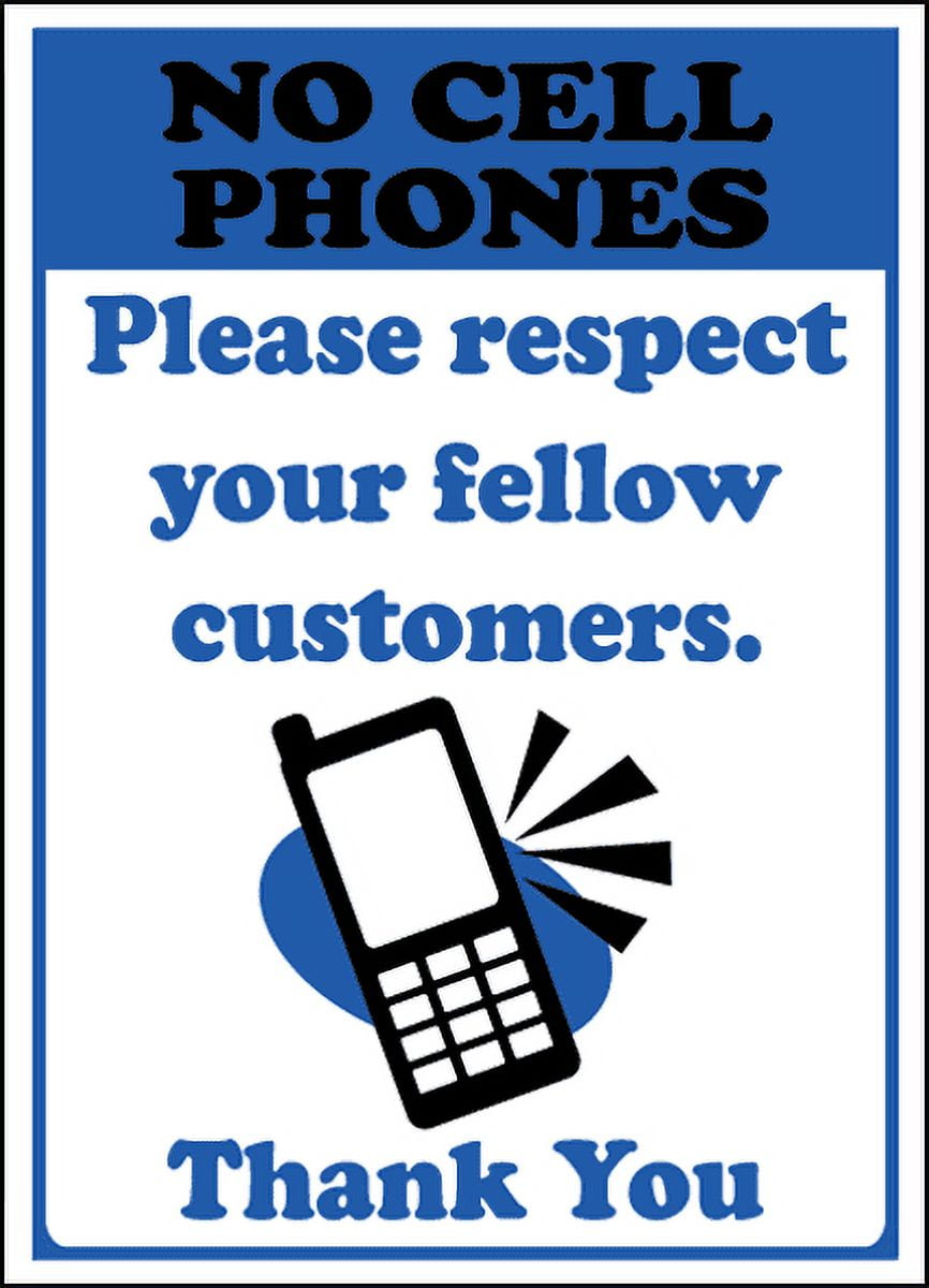 Vinyl Stickers - Respect Fellow Customers Sign - Safety and Warning ...