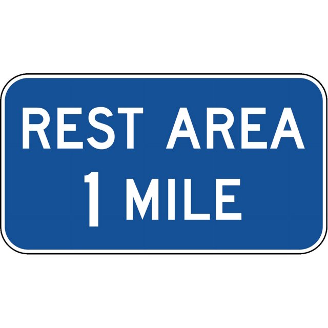 Vinyl Stickers - Rest Area - Safety and Warning Warehouse Signs ...