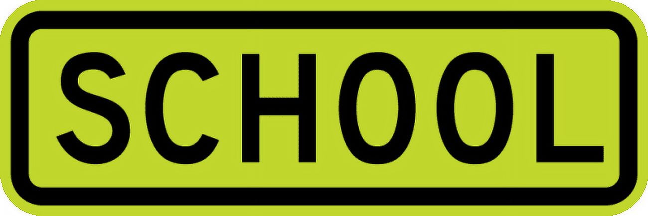 Vinyl Stickers - S4-3P-School Sign - Safety and Warning Warehouse Signs ...