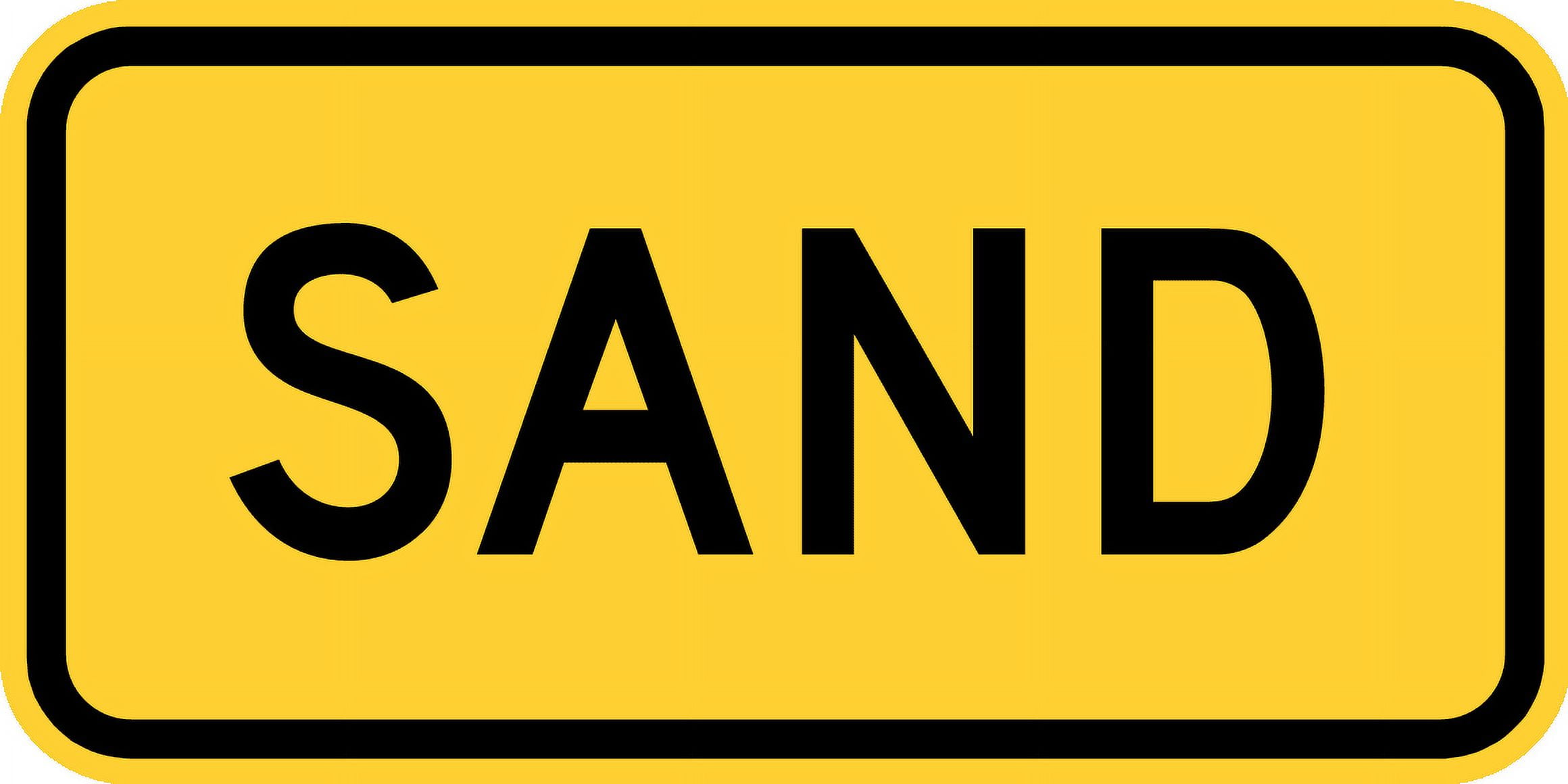 Vinyl Stickers - Sand (Plaque) - Safety and Warning Warehouse Signs ...
