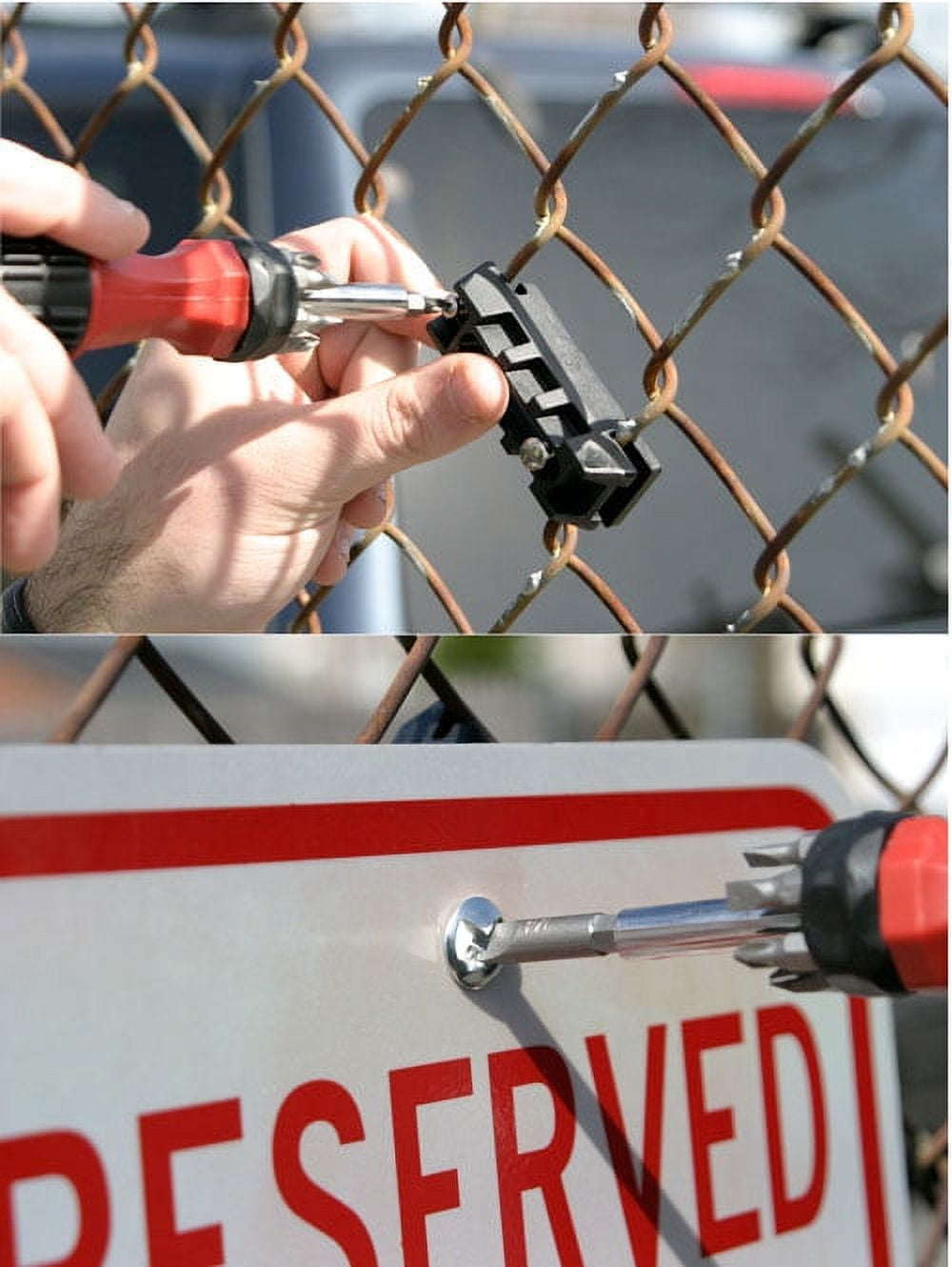 Vinyl Stickers - Screwdriver for SignGuardian and 1-Way R Bolts ...