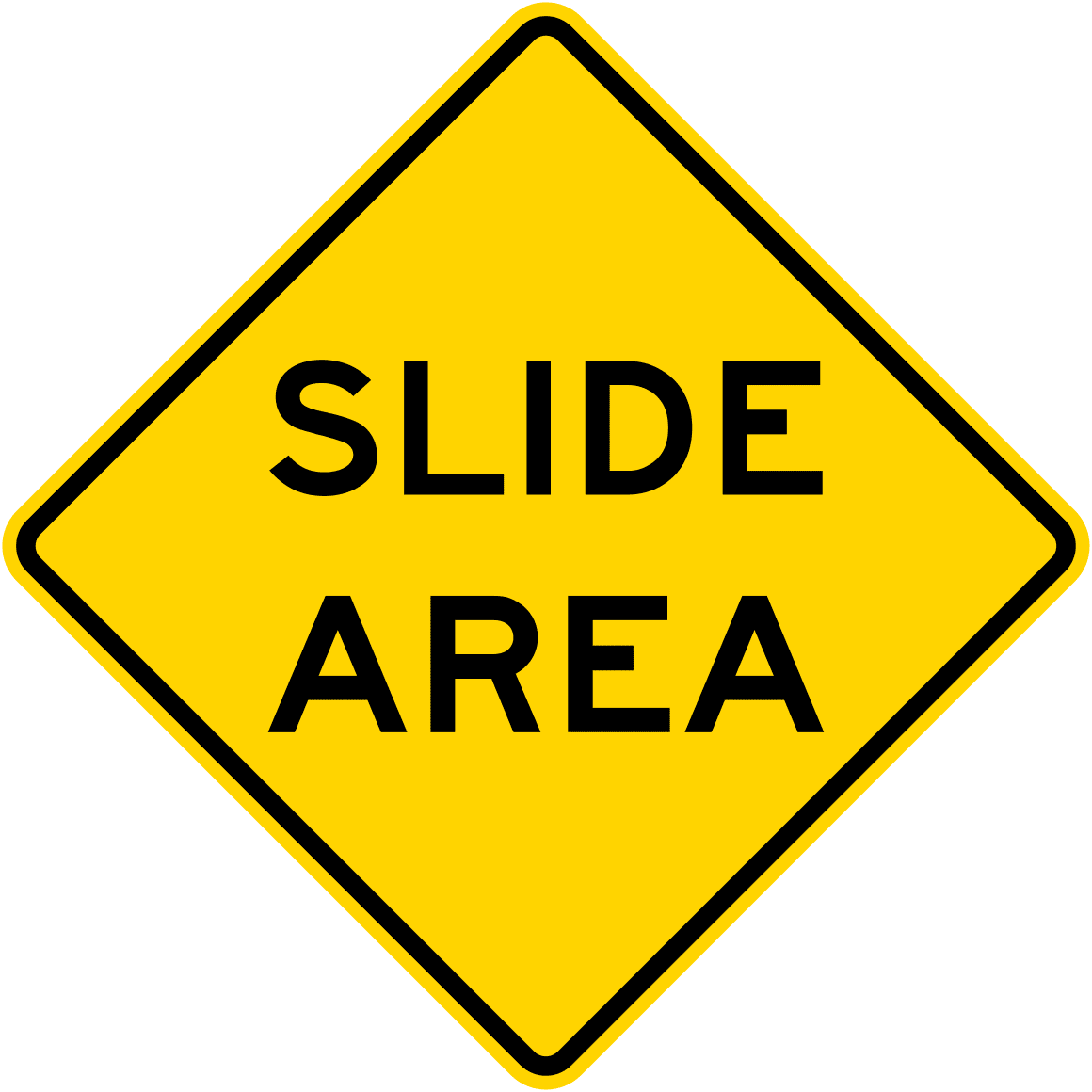 Vinyl Stickers - Slide Area, California - Safety and Warning Warehouse ...