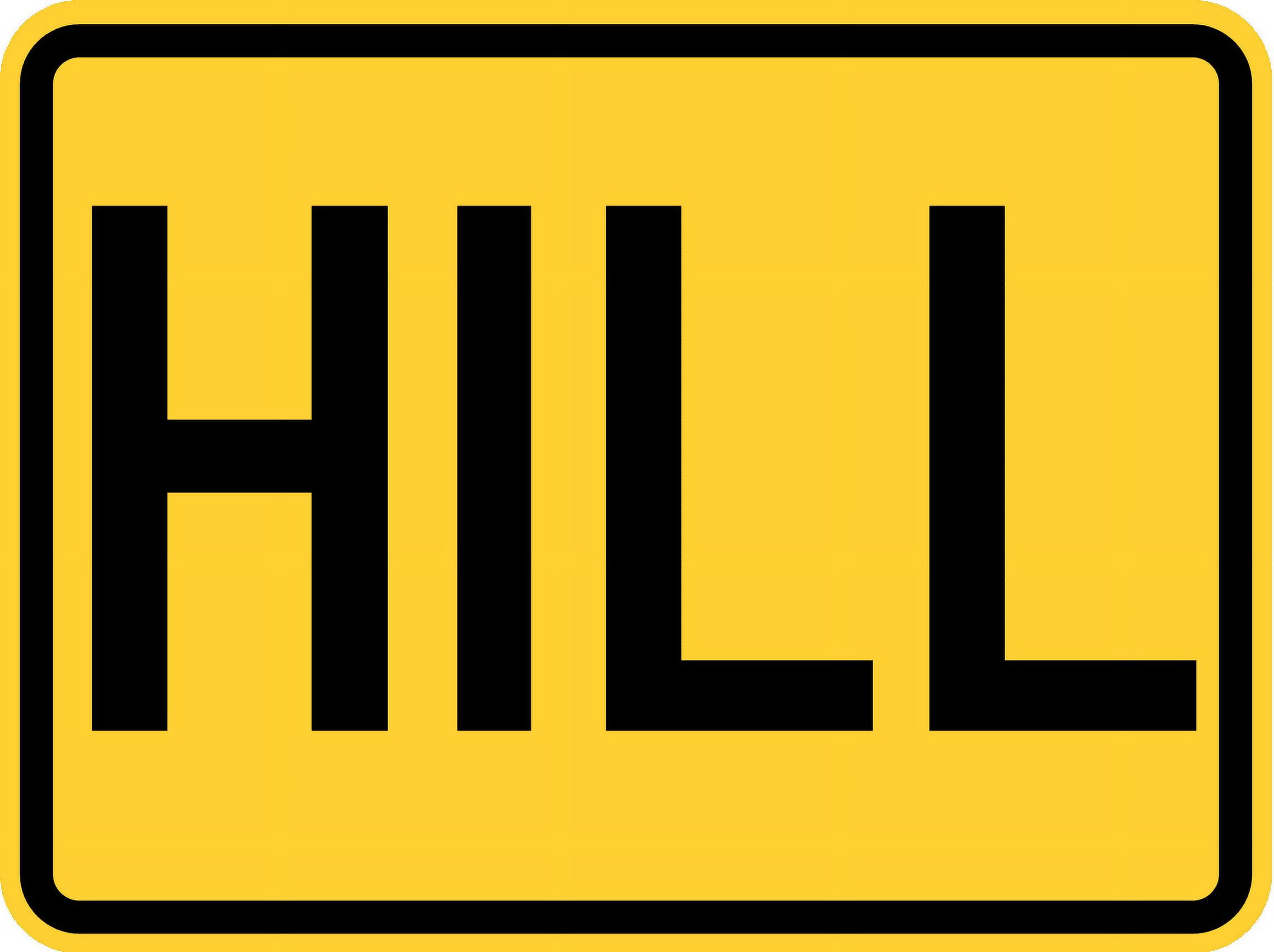 Vinyl Stickers - Steep Hill, Delaware - Safety and Warning Warehouse ...