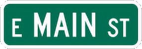 Vinyl Stickers - Street Name Sign, MUTCD D-3 O7 - Safety and Warning ...
