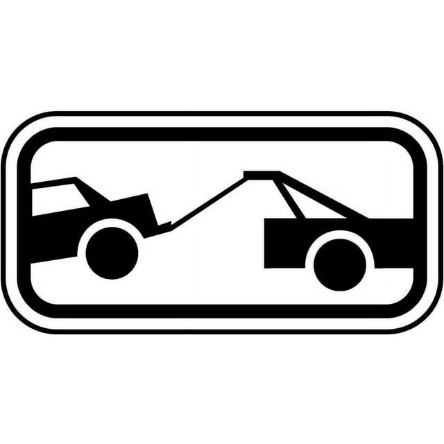 Vinyl Stickers - Tow Away Zone Sign R3 - Safety and Warning Warehouse ...