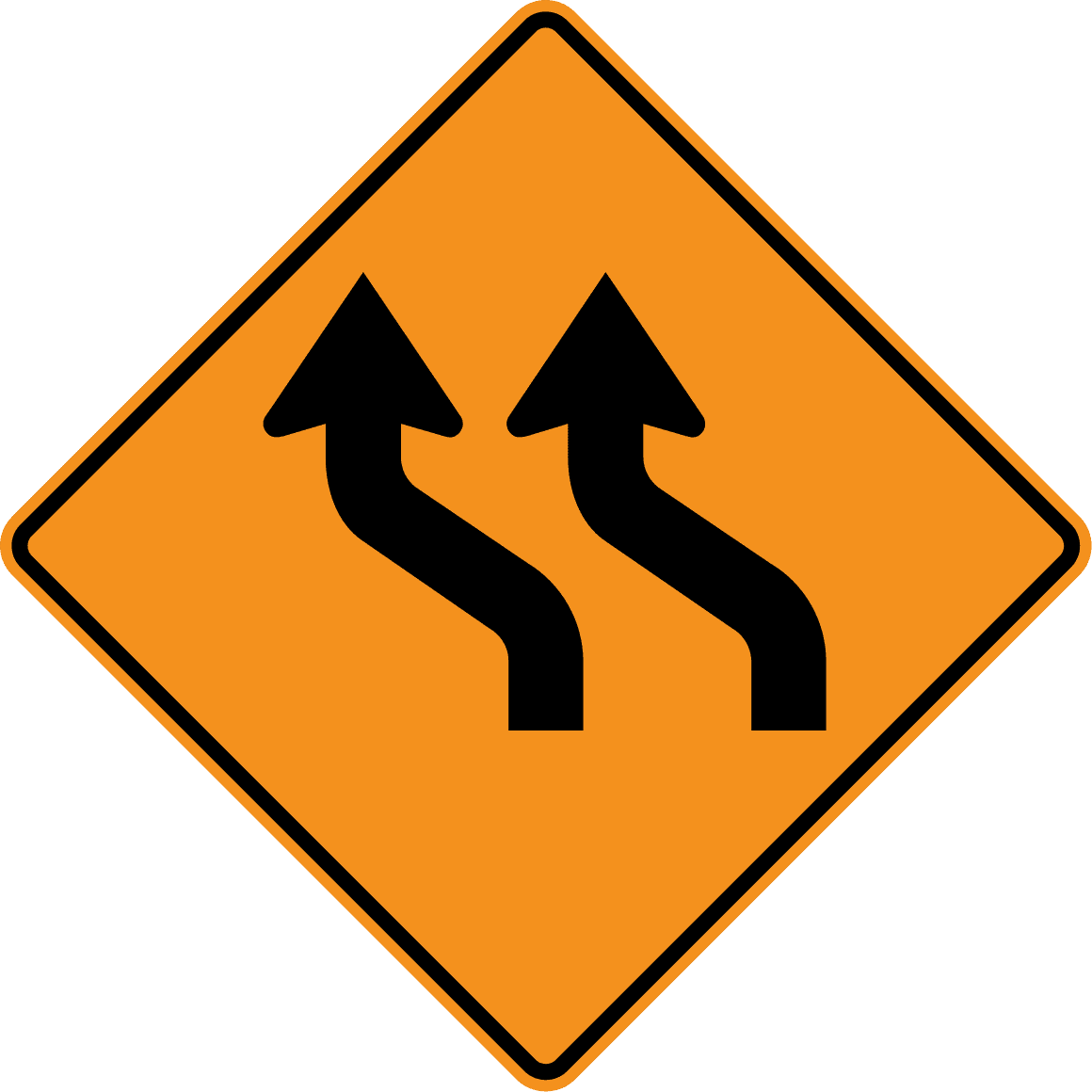 Vinyl Stickers - Traffic Shift Left - Safety and Warning Warehouse ...