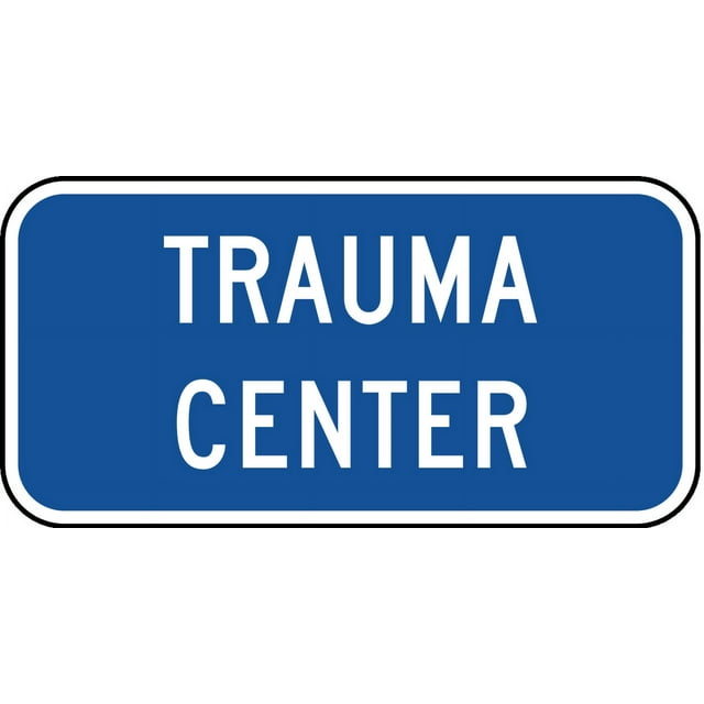 Vinyl Stickers - Trauma Center - Safety and Warning Warehouse Signs ...