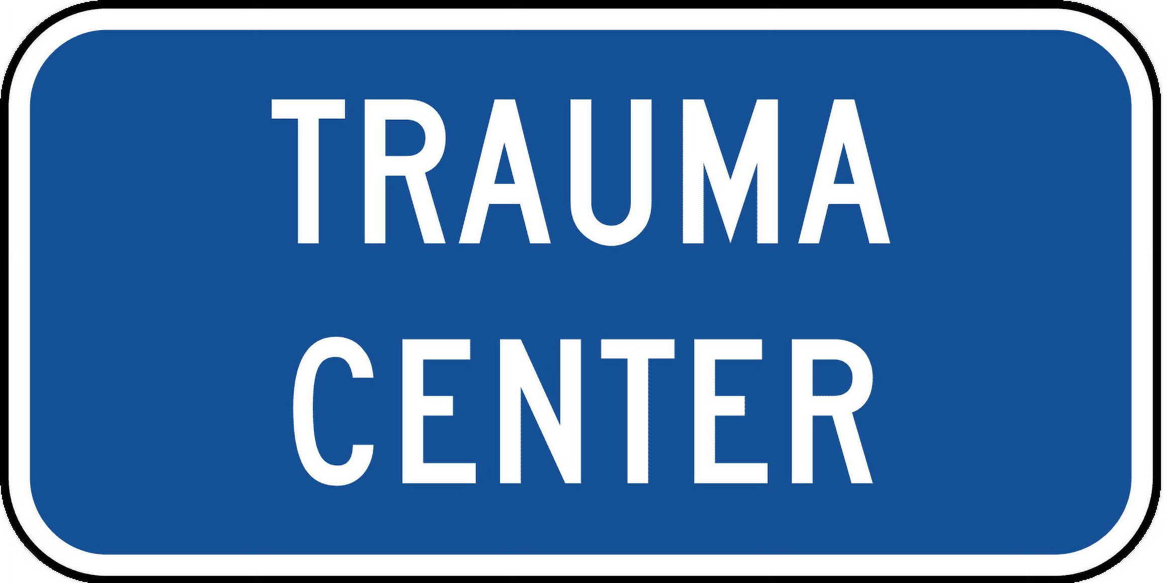 Vinyl Stickers - Trauma Center - Safety and Warning Warehouse Signs ...