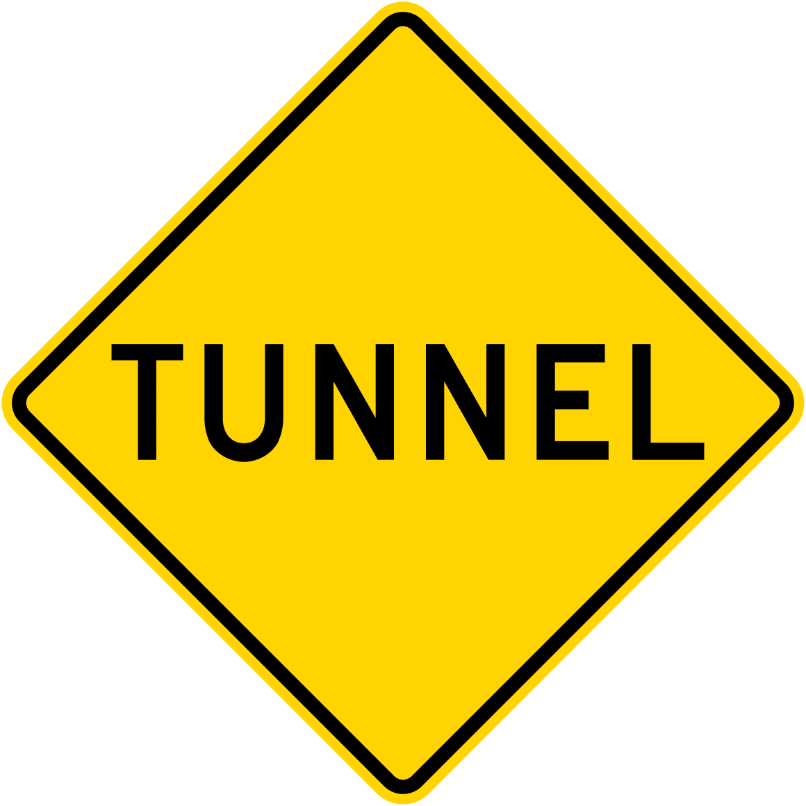 Vinyl Stickers - Tunnel - Safety and Warning Warehouse Signs Stickers ...