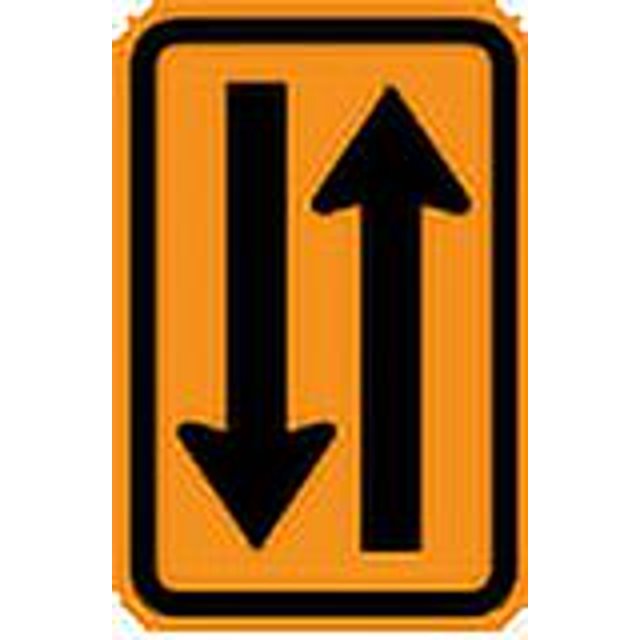 Vinyl Stickers - Two Way Traffic Divider - Safety and Warning Warehouse ...