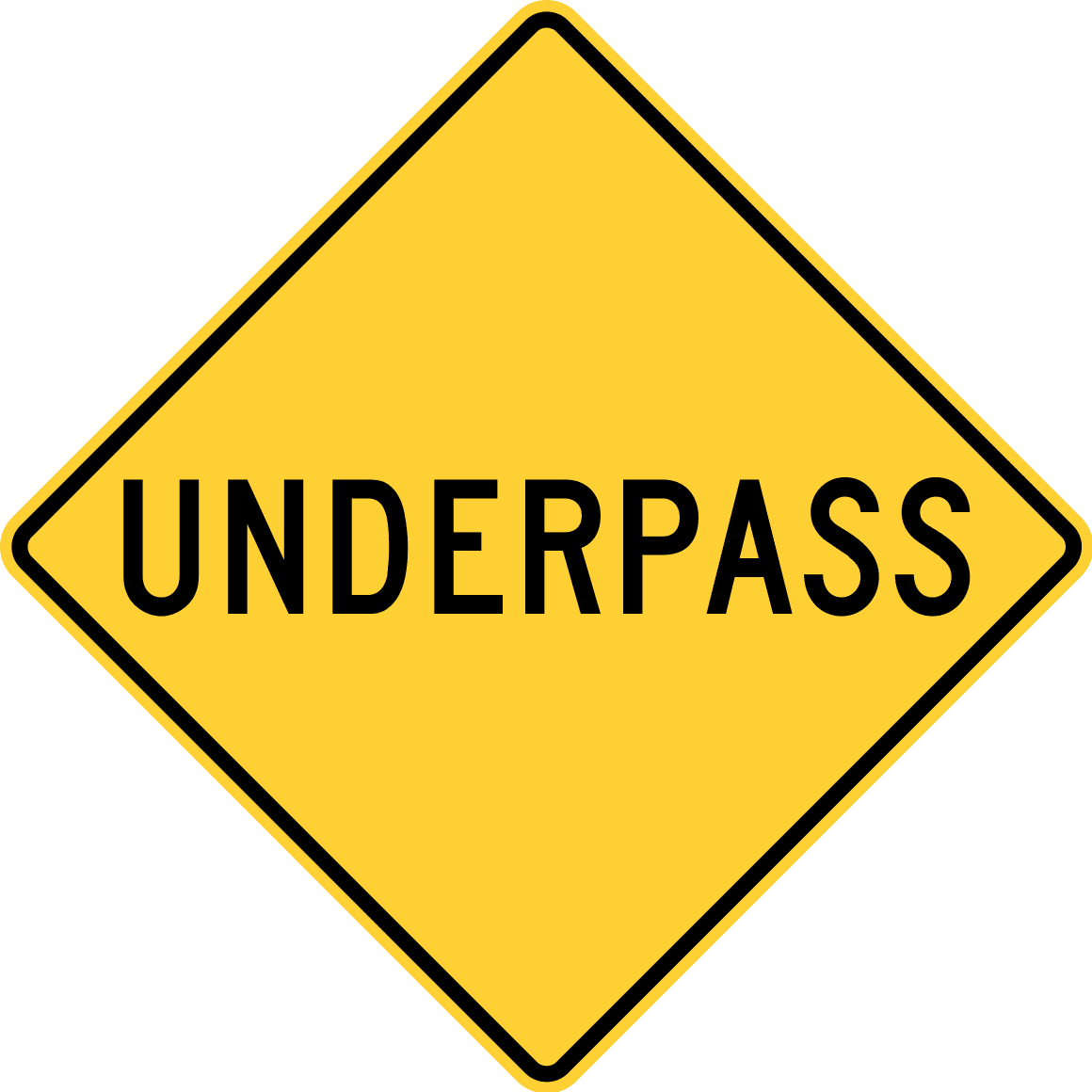 Vinyl Stickers - Underpass, New York State - Safety and Warning ...