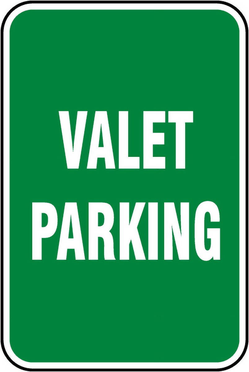 Vinyl Stickers - Valet Parking Sign 5 - Safety and Warning Warehouse ...