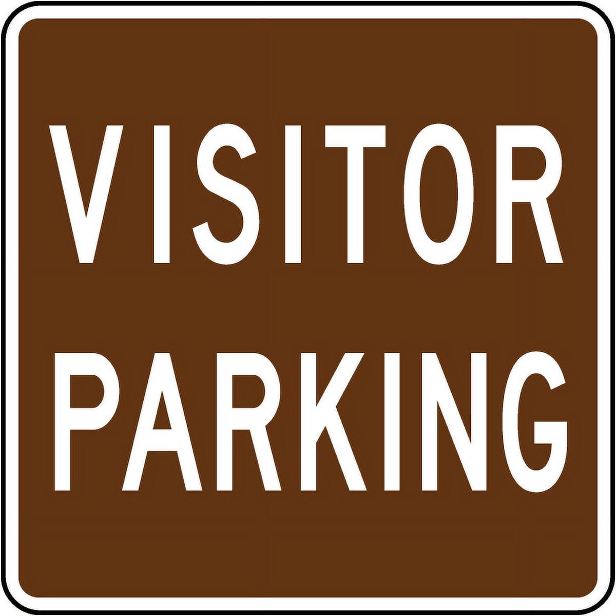 Vinyl Stickers - Visitor Parking Sign 2 - Safety and Warning Warehouse ...