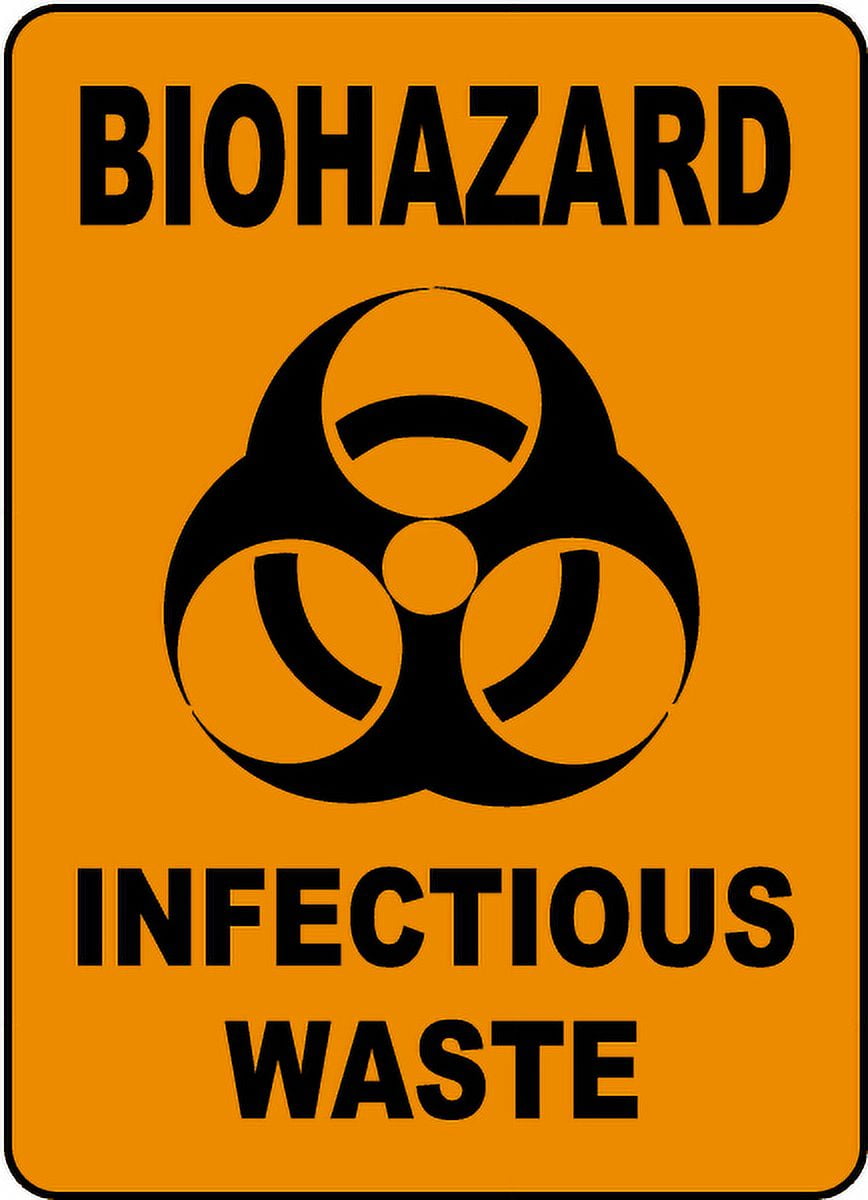 Vinyl Stickers - Warning Biohazard Sign - Safety and Warning Warehouse ...