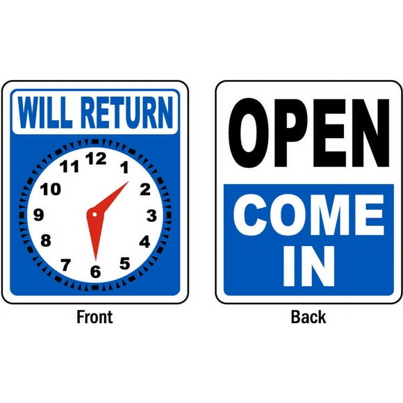 Sign Return Stickers