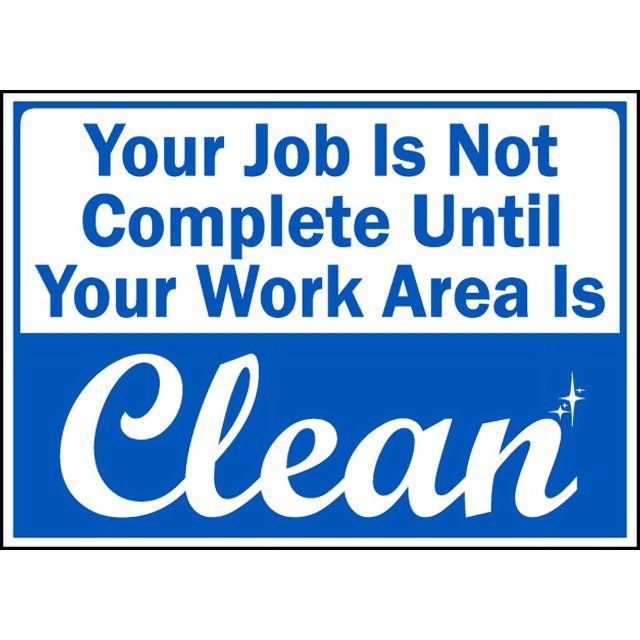 Vinyl Stickers - Your Job is Not Complete Sign - Safety and Warning ...