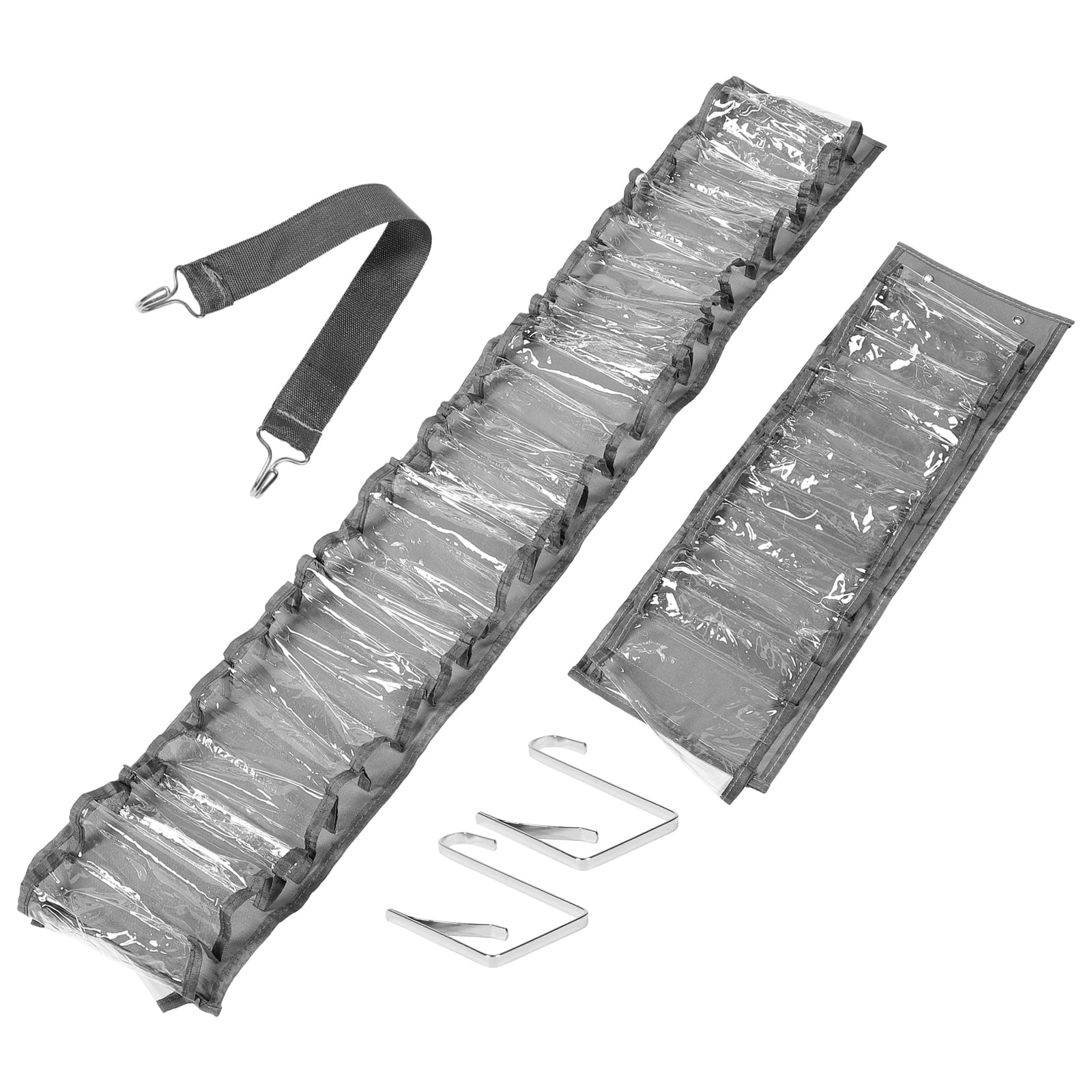 Vinyl Storage Bag Multi Compartments Rack Pvc Organizer Home Supply ...