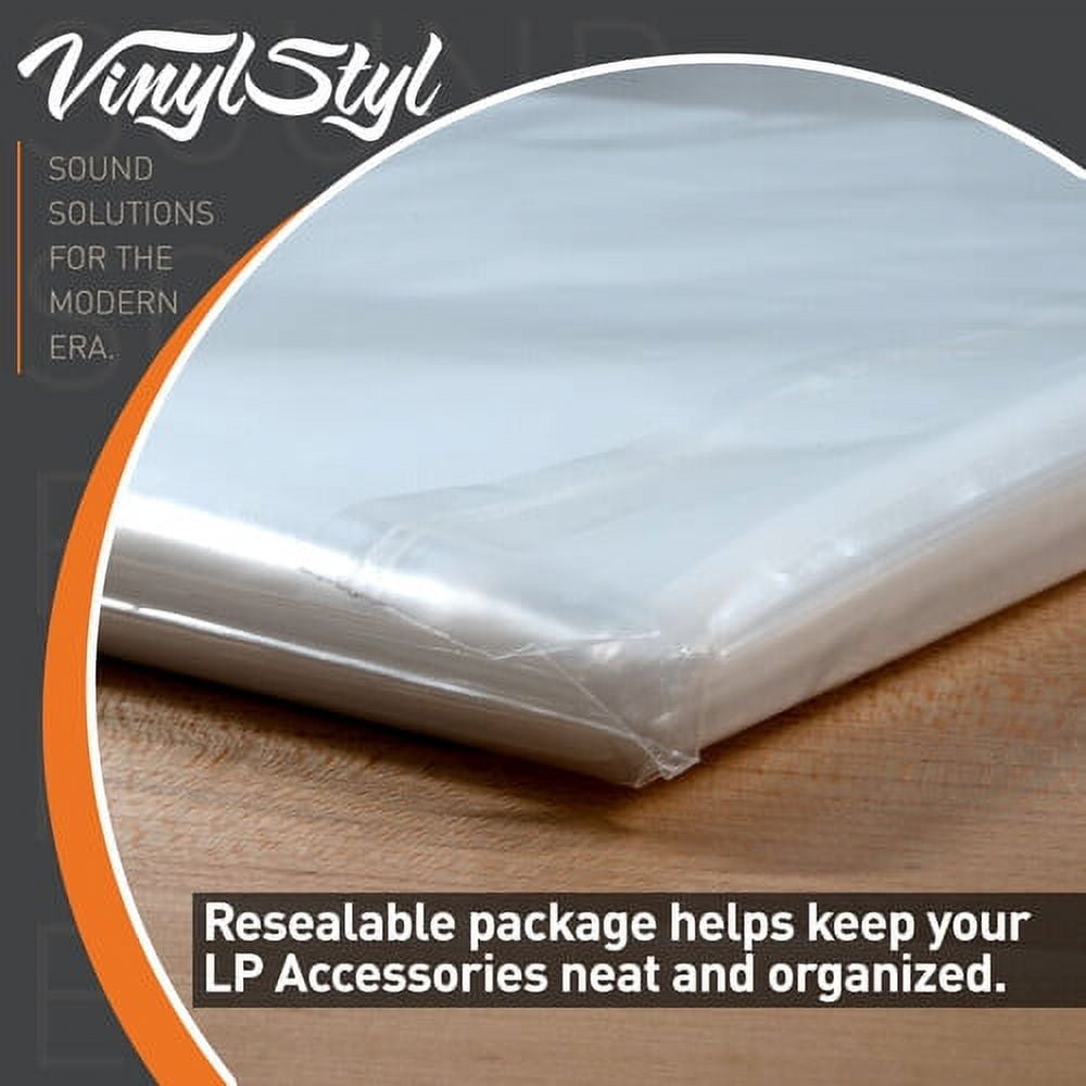 Vinyl Styl™ 12 Inch Protective Outer Sleeves - 50 Count, Clear, Acid ...