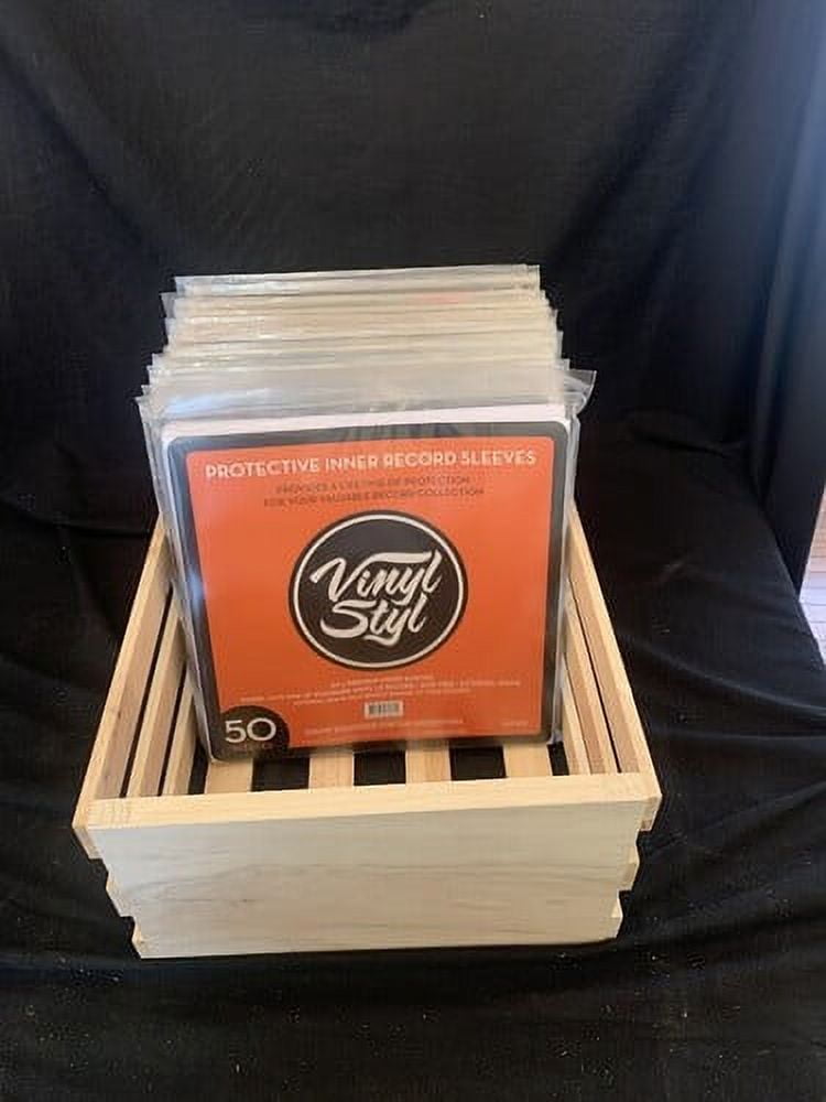 Vinyl Styl VS-RS-05 Metro LP Crate 12 Inch LP Record Storage 85 to 95 ...
