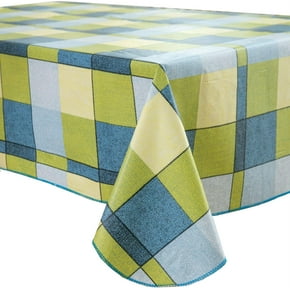 Flannel Backed Plastic Tablecloth